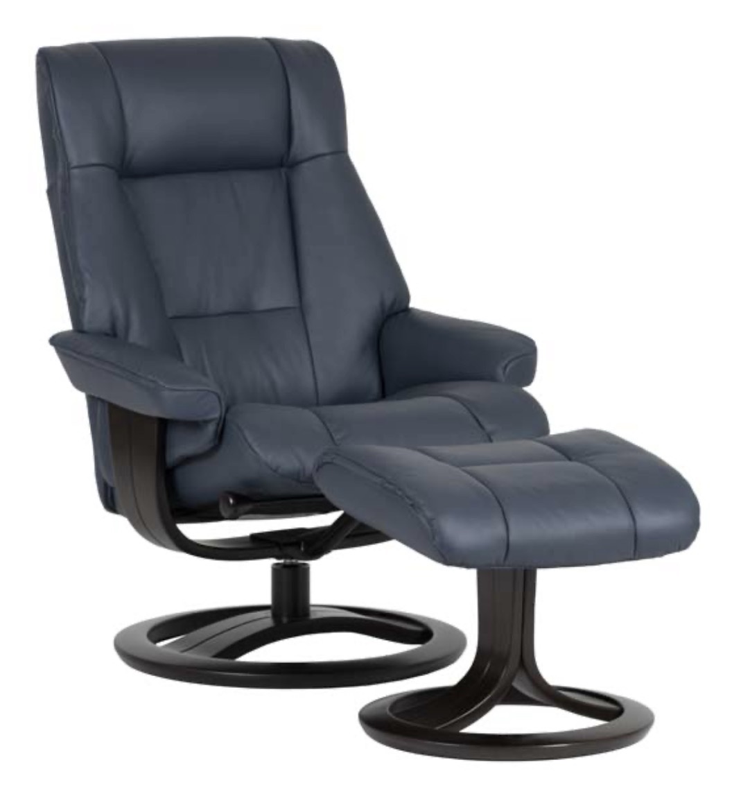 H2 Magic Leather Chair and Ottoman (Standard Size) Inv.#10544 – Marty ...